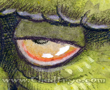 Frankenstein’s Monster: Part 7 – Color Penciling the Monster – The Chad ...