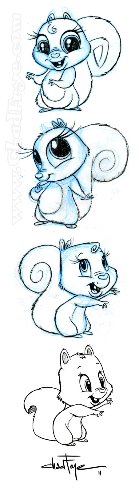 Care Bears – SQUIRREL! – The Chad Frye – Illustration Guy