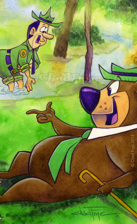 Step-By-Step: Yogi Bear’s Pic-A-Nic – Step 5 – The Chad Frye ...
