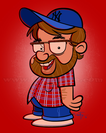 Selfie – The Chad Frye – Illustration Guy