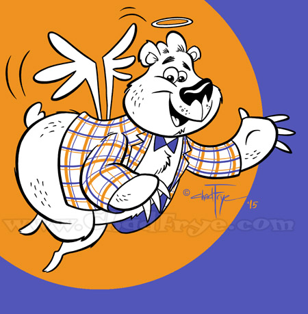 Cornelius the Bear – The Chad Frye – Illustration Guy