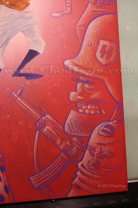 Painting the Rocketeer: Step 4 – The Chad Frye – Illustration Guy