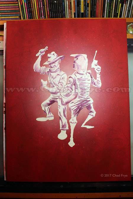 Painting the Rocketeer: Step 3 – The Chad Frye – Illustration Guy