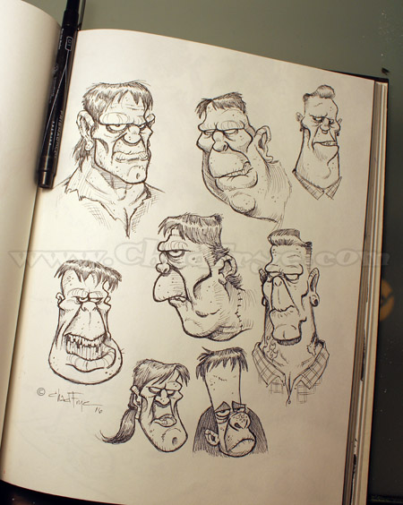 Frankenstein – The Chad Frye – Illustration Guy