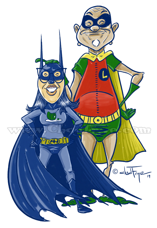 Batman & Robin – The Chad Frye – Illustration Guy