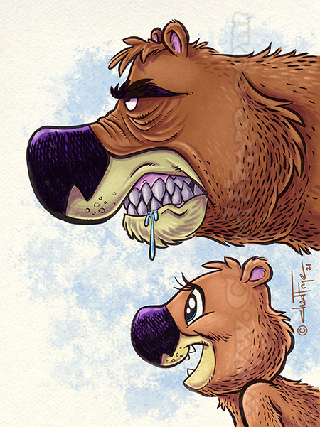 Mama Bear – The Chad Frye – Illustration Guy