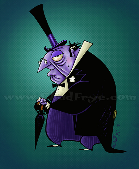 The Penguin – The Chad Frye – Illustration Guy