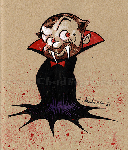 2021 Monster Month: Chadula – The Chad Frye – Illustration Guy