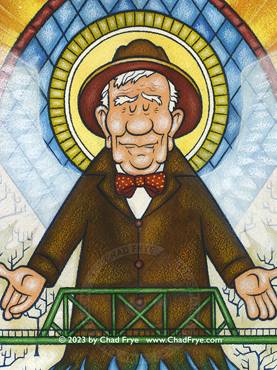 Caricature – The Chad Frye – Illustration Guy